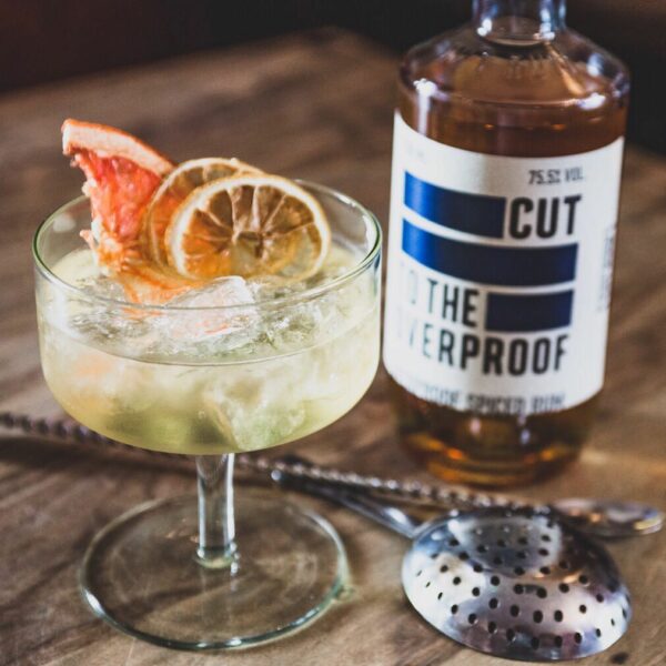 An overproof edition of Cut, Spiced Rum - CAVEMAN.CITY