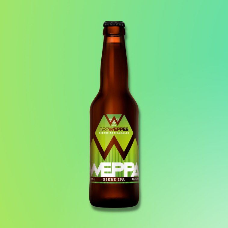 Bière IPA Weppa, de la brasserie Breweppes - CAVEMAN.CITY